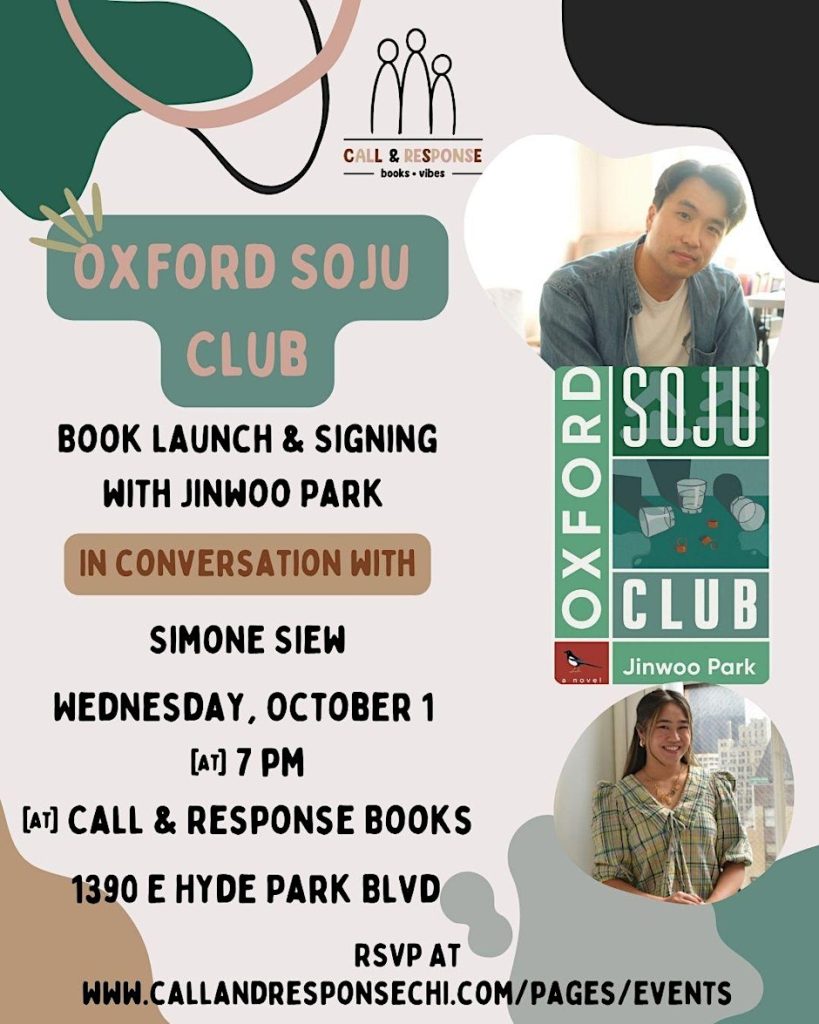 Book Launch: Oxford Soju Club With Jinwoo Park - Welcome To Hyde Park